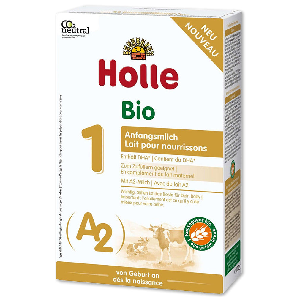 Holle Cow's Milk Organic Infant Formula | Holle Organic Baby Food ...